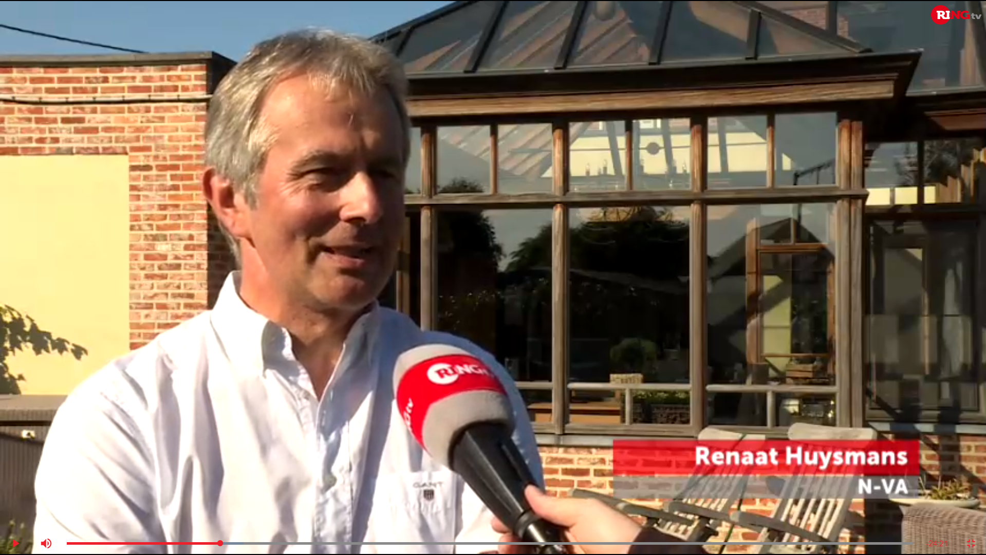 Onze nieuwe burgemeester aan het woord op Ring-TV | N-VA Kapelle-op-den-Bos